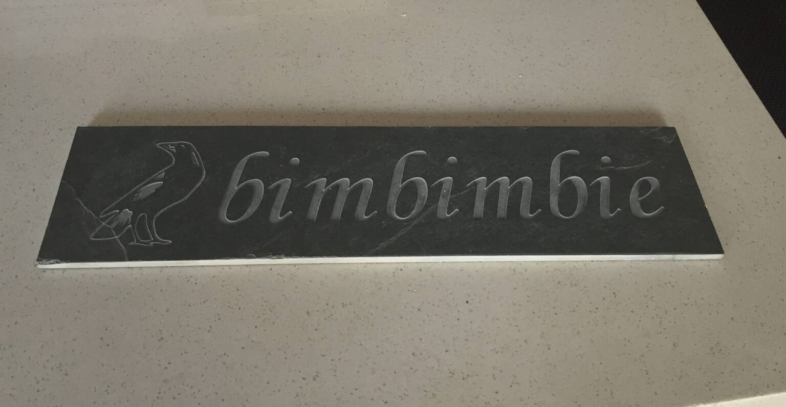 Slate House Sign - Stone Engraving